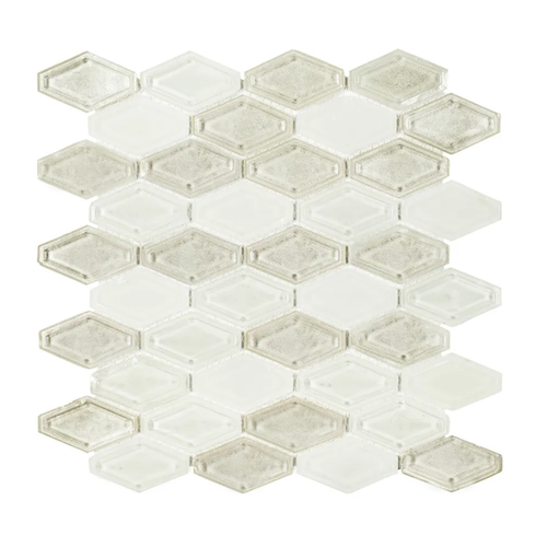 Jeffrey Court Suite Glass Diamond Multi Finish Glass Mosaic — Stone ...