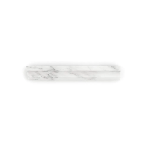 Jeffrey Court Classic Statuario Classic Statuario Honed Marble Crown ...