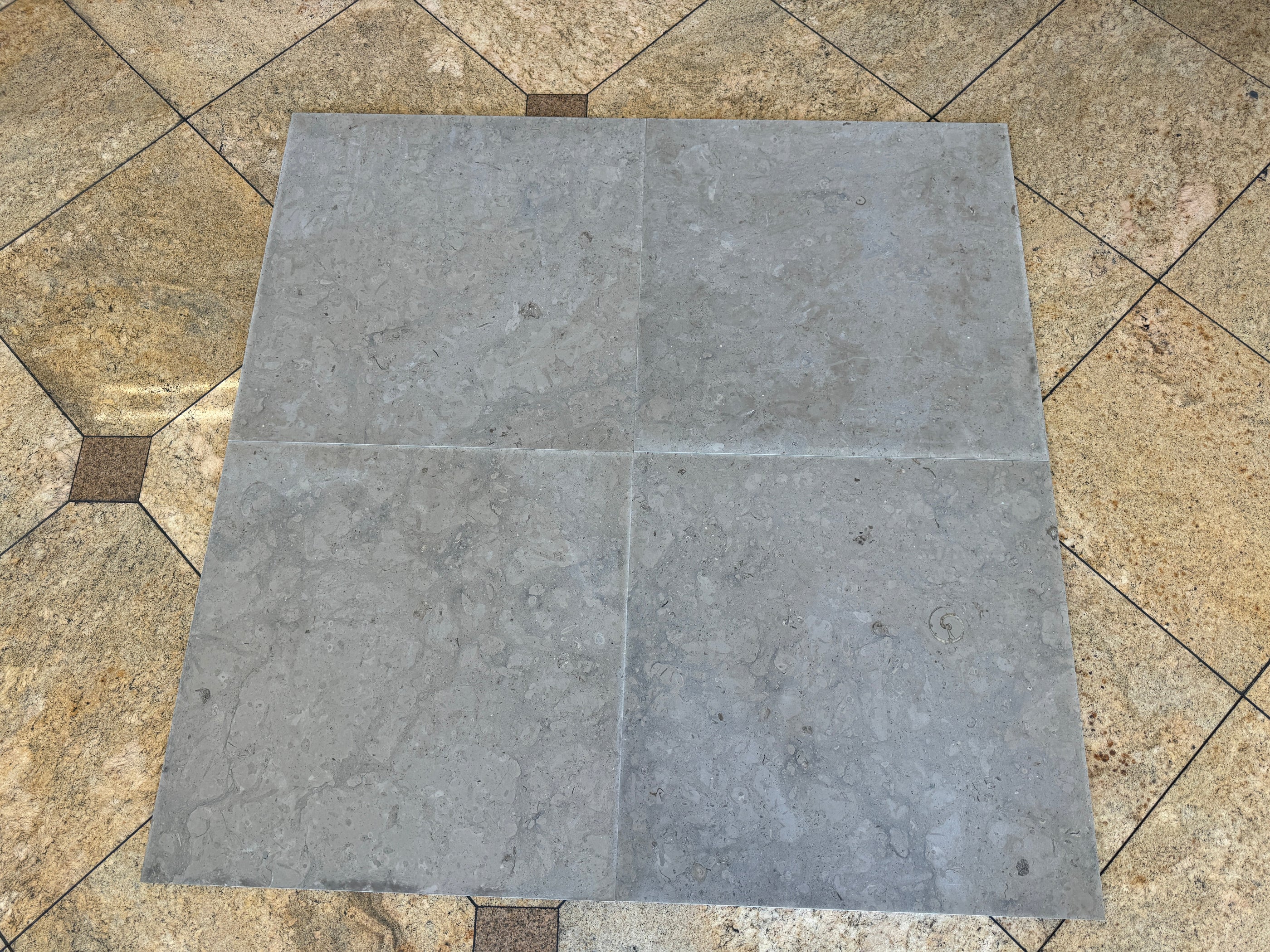 Nova Blue (Azul Lagos) Limestone Tile - Honed | Stone & Tile Shoppe