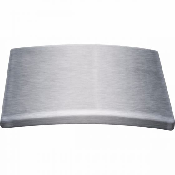 Stainless Steel Tile Fiberock Backer Subway Half Tile — Stone & Tile ...
