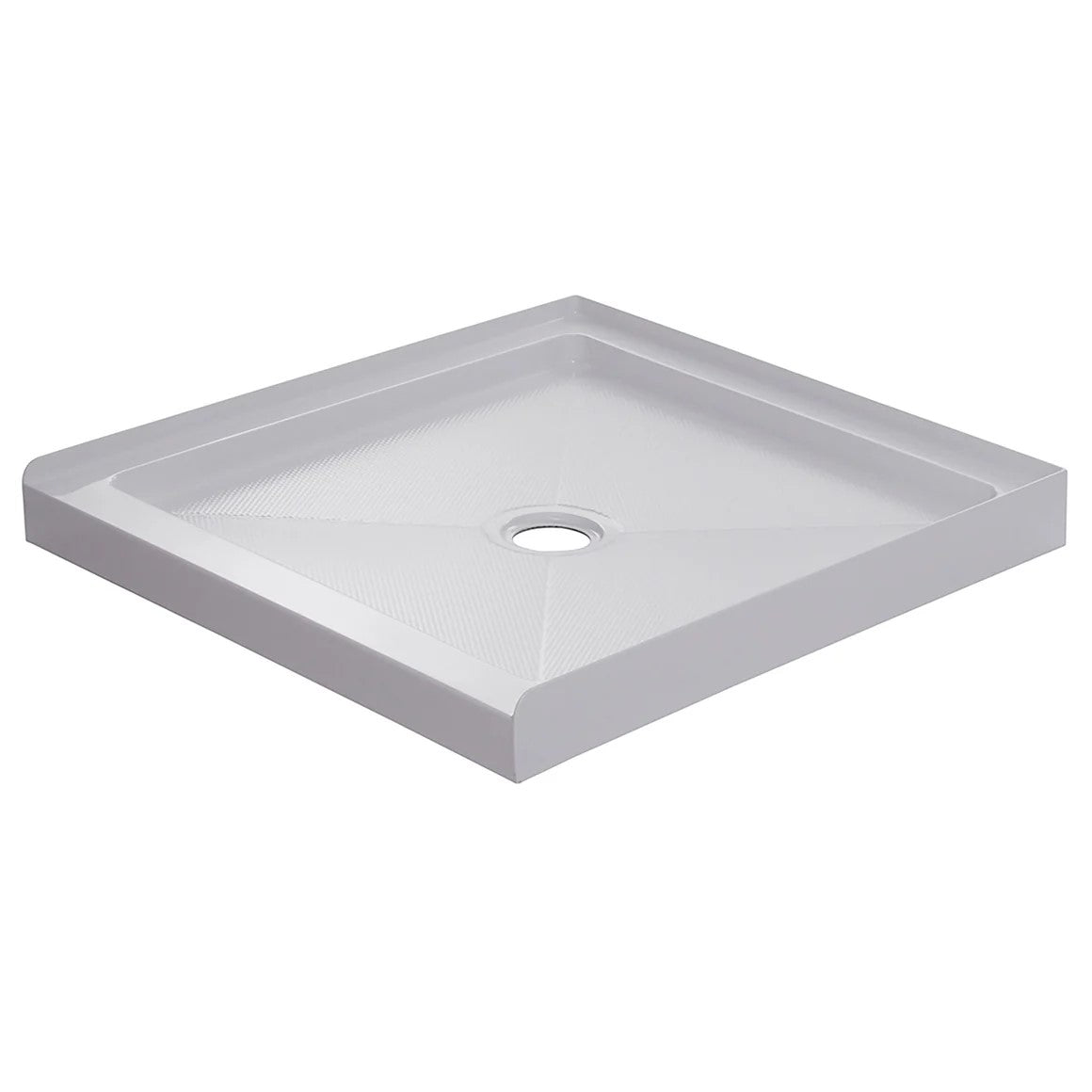 Craft + Main 36" x 36" Single Threshold Shower Base with Center Drain ...