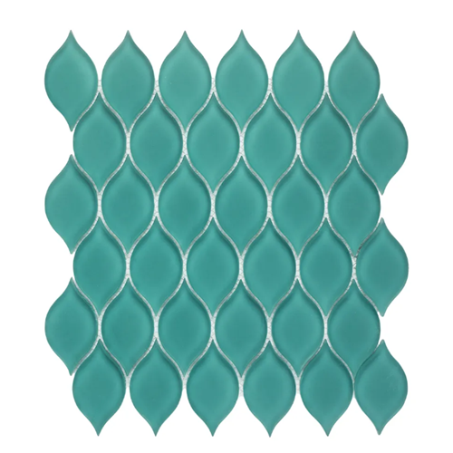 Jeffrey Court Reef Glass Marina Matte Glass Mosaic | Lowest Price ...