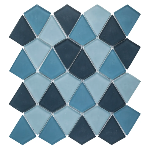 Jeffrey Court Reef Glass Oceana Matte Glass Mosaic | Lowest Price ...