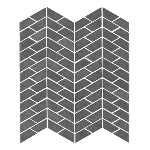 Jeffrey Court Essentials By Jeffrey Court Grey Honed Basalt Mosaic ...
