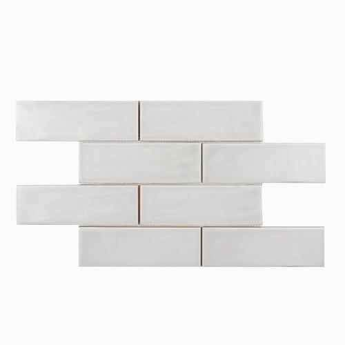 Jeffrey Court Spec 09 Grey Matte and Glossy & Matte Ceramic Mosaic ...