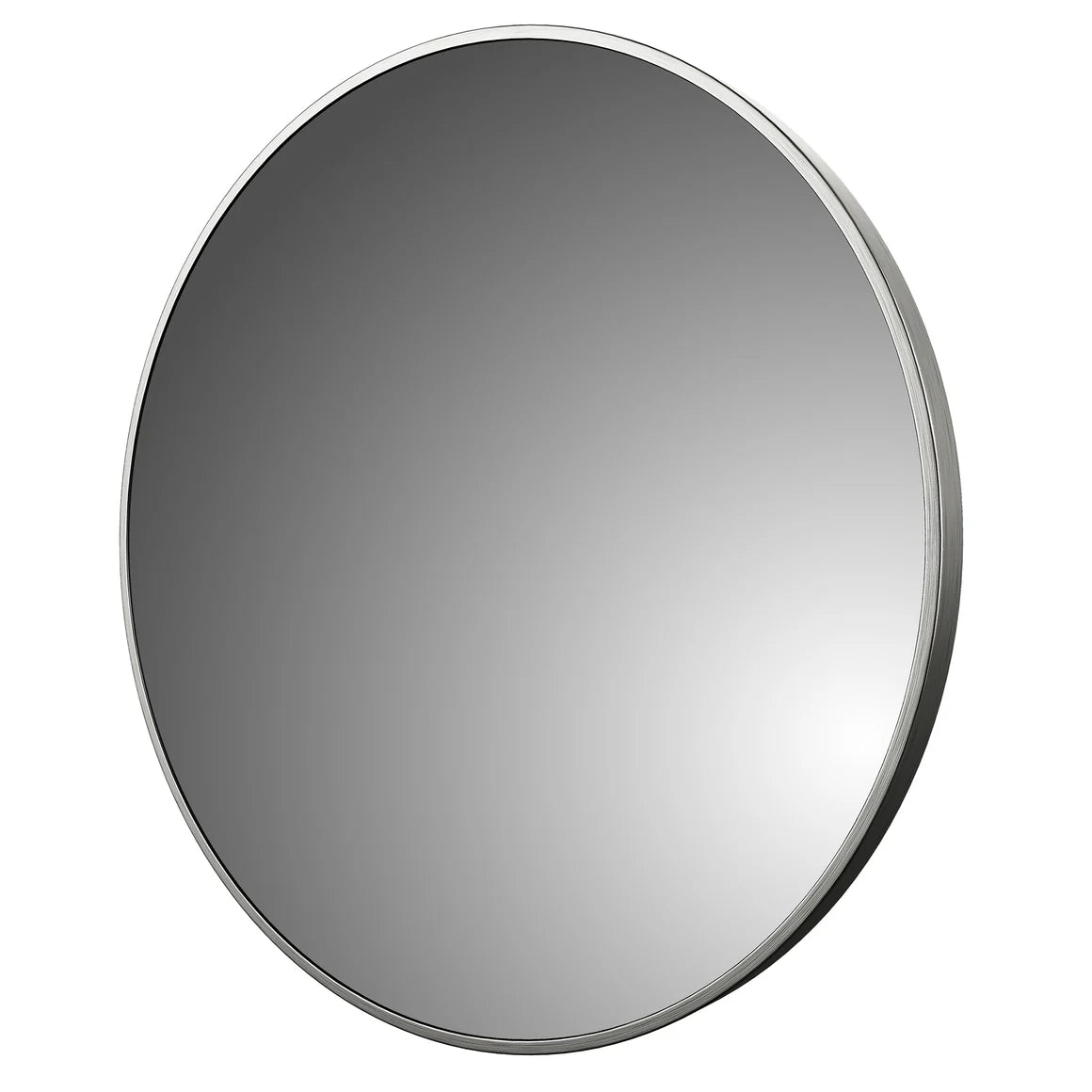 Craft + Main Brushed Nickel Framed Bathroom Mirror - 32" x 32" — Stone ...
