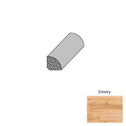 Johnson Hardwood Oak Grove Emory Wire Brushed Quarter Round — Stone ...