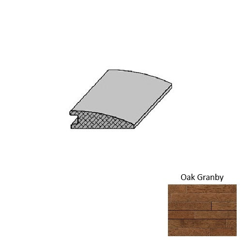 Johnson Hardwood Green Mountain Oak Granby Wire Brushed Reducer — Stone ...