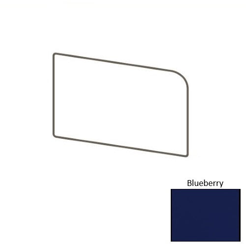 American Olean Color Complements Blueberry Bullnose Corner Left — Stone ...