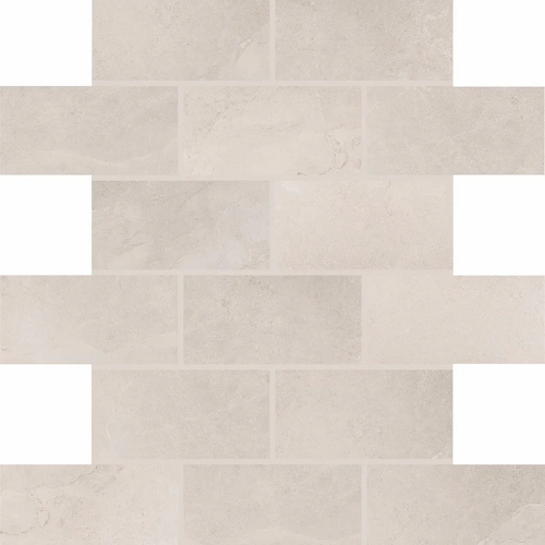 Daltile Artiquity AQ01 Portrait White Matte Ceramic Mosaic — Stone ...