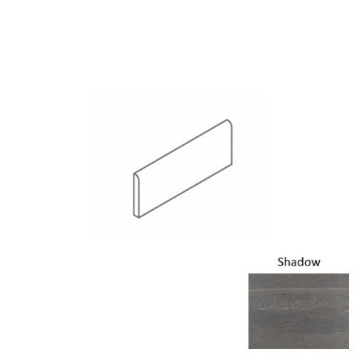 Full Liner Sample - Adrock Shadow Porcelain Bullnose - 3" x 12" x 8 MM ...