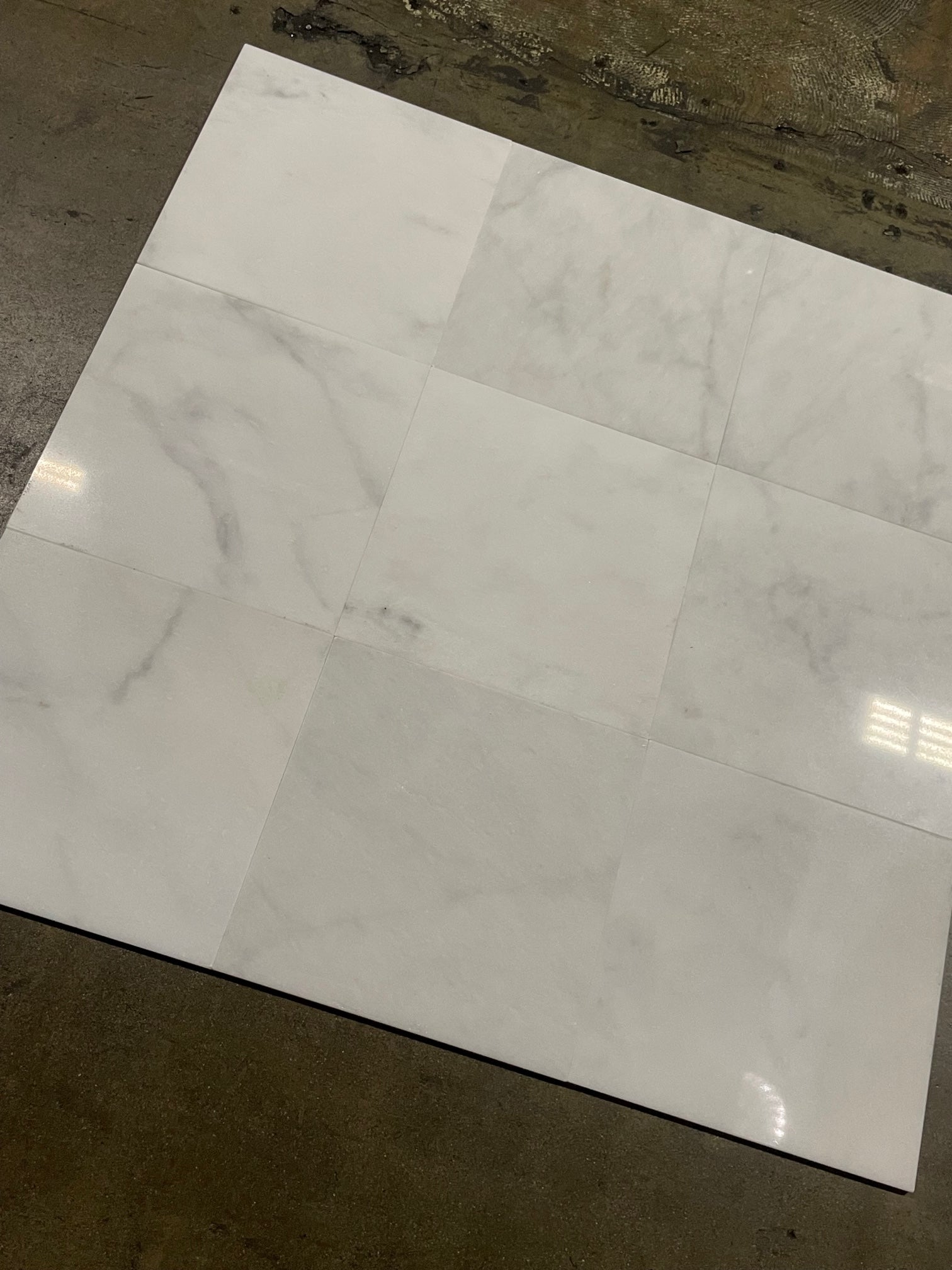 Afyon White Polished Marble Tile | Lowest Price — Stone & Tile Shoppe, Inc.