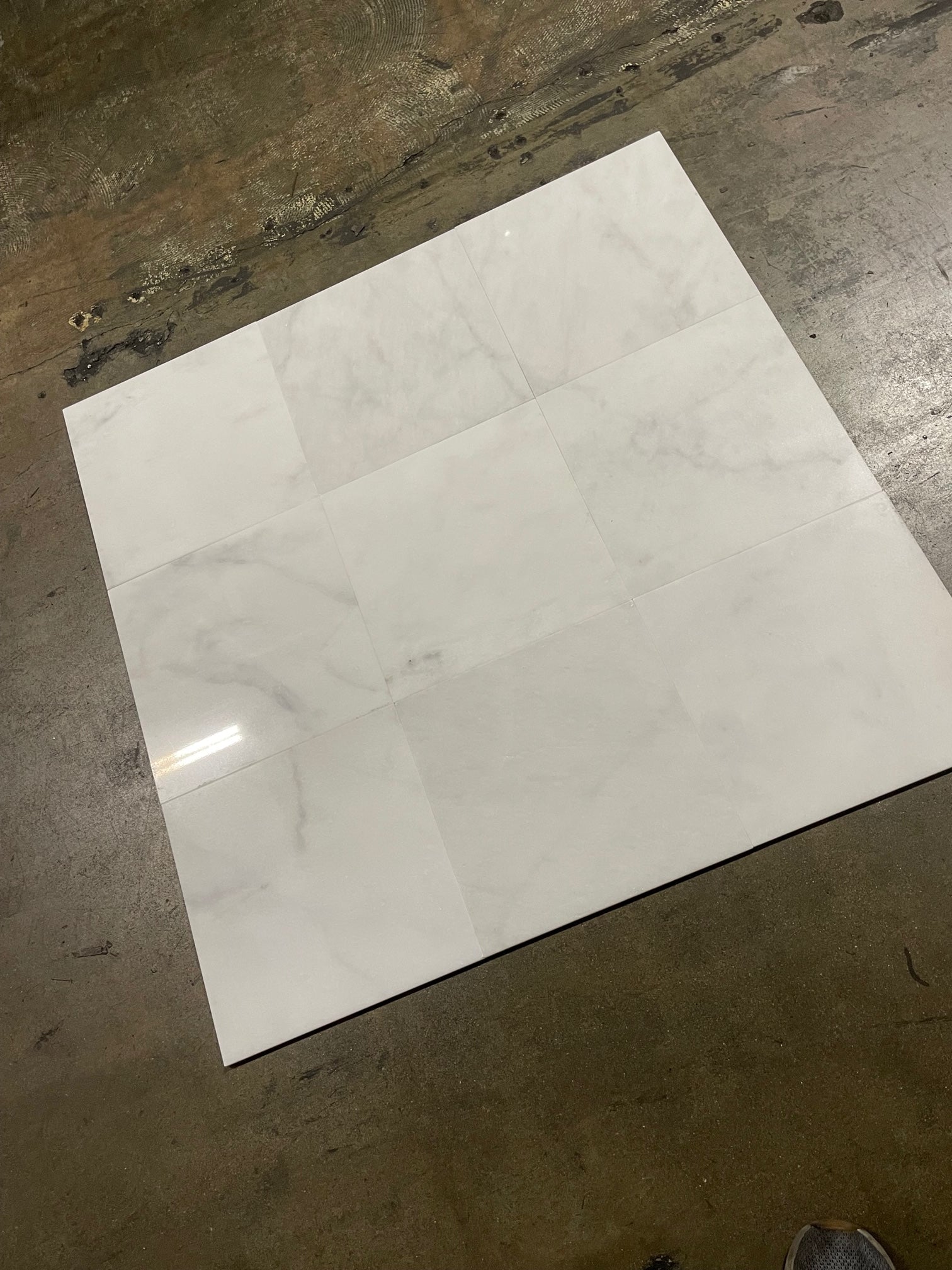 Afyon White Polished Marble Tile | Lowest Price — Stone & Tile Shoppe, Inc.