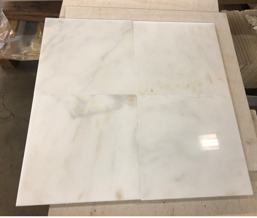 Afyon Sugar Polished Marble Tile | Lowest Price — Stone & Tile Shoppe, Inc.