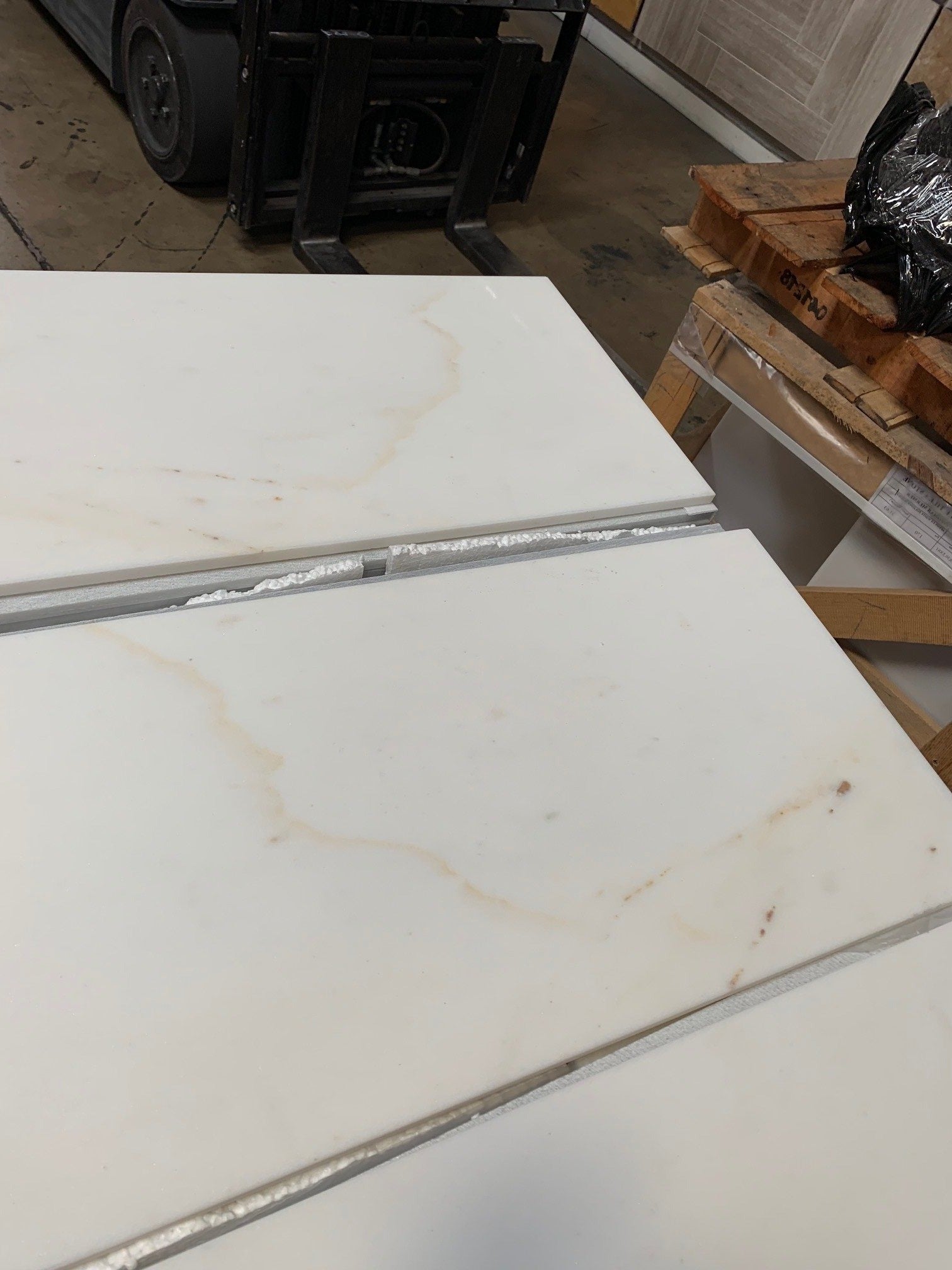 Afyon Sugar Polished Marble Tile | Lowest Price — Stone & Tile Shoppe, Inc.