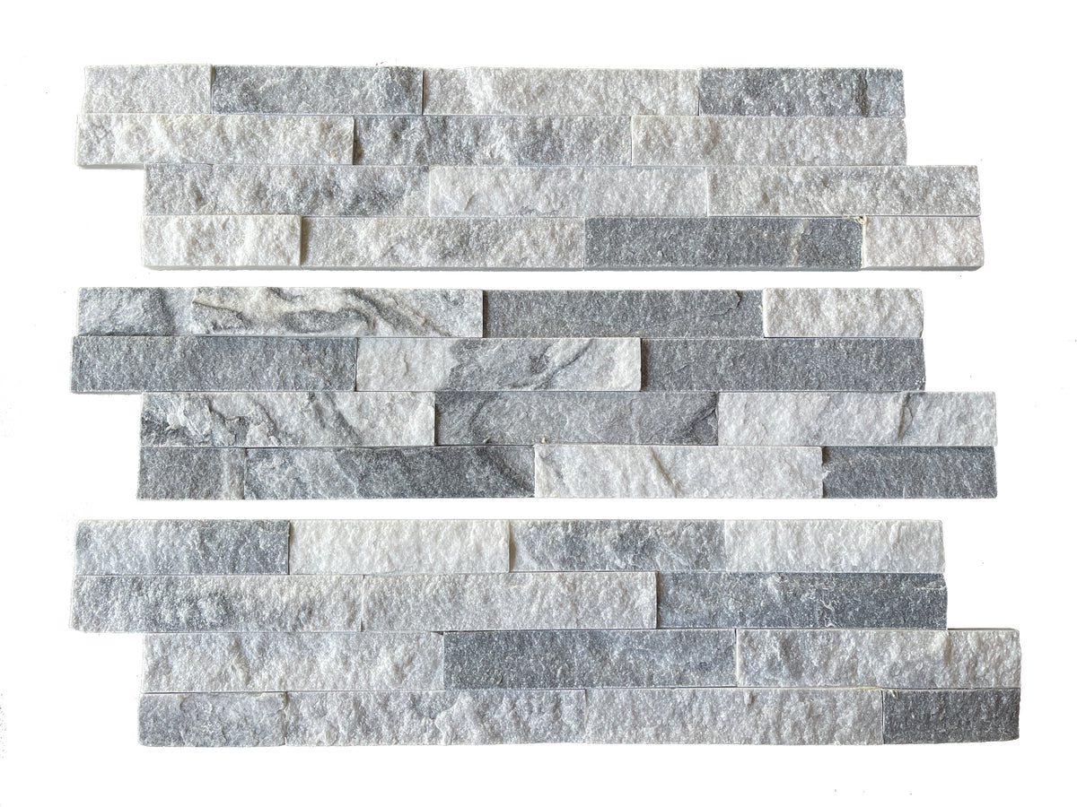 Alaska Gray Split Face Marble Ledgestone | Lowest Price — Stone & Tile ...