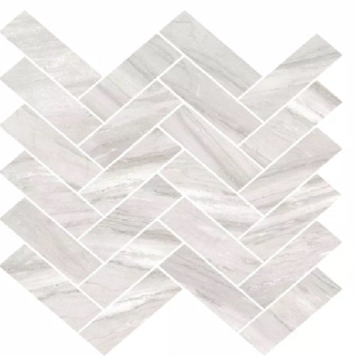 Milestone Epic Alaska Grey Matte & Polished Porcelain Mosaic — Stone ...