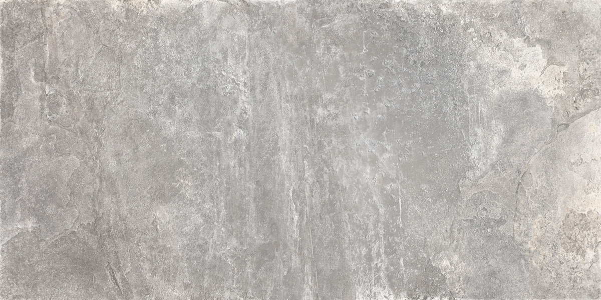 Full Tile Sample - Ardesie Grey Porcelain Sample - 24" x 48" x 3/8" Ho ...