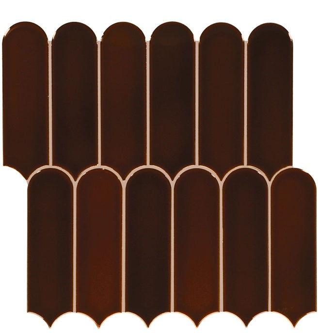 Daltile Artefino Vintage Jasper AR16 Glossy Porcelain Mosaic — Stone & Tile Shoppe, Inc.