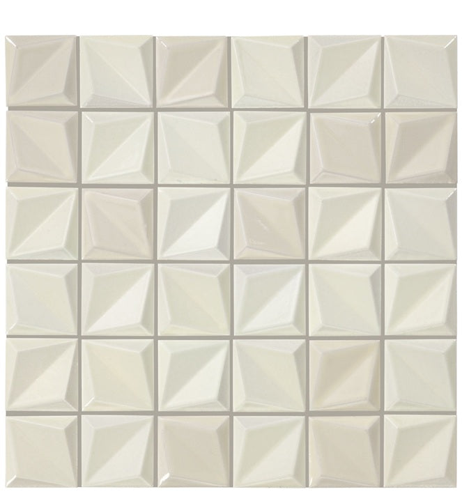 Daltile Artefino Vintage Pearl AR44 Glossy Porcelain Mosaic — Stone ...