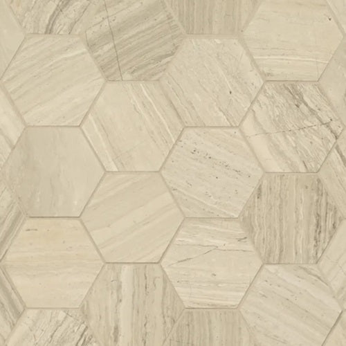 Bedrosians ASHGRY Ashen Gray Honed Marble Mosaic | Lowest Price — Stone ...