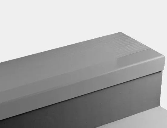 Tarkett Johnsonite 23 Vapor Grey Angle Fit Stair Tread without Riser ...