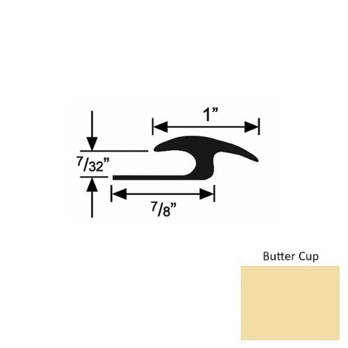 Roppe Solid 693 Butter Cup Rubber Tile / Carpet Joiner | Lowest Price ...
