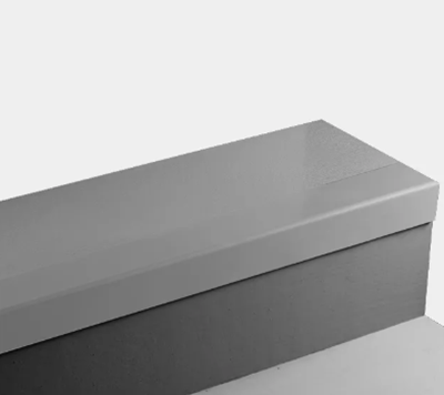 Tarkett Johnsonite 23 Vapor Grey Angle Fit Stair Tread without Riser ...