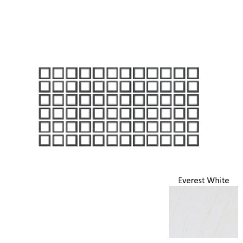 Daltile Core Fundamentals Choice CG05 Everest White Straight Joint ...