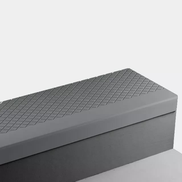 Tarkett Johnsonite 71 Storm Cloud Angle Fit Stair Tread without Riser ...