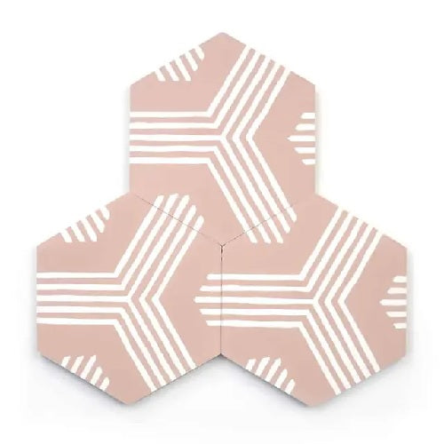 Zia Tile Echo Pink Matte Cement Tile | Lowest Price — Stone & Tile ...