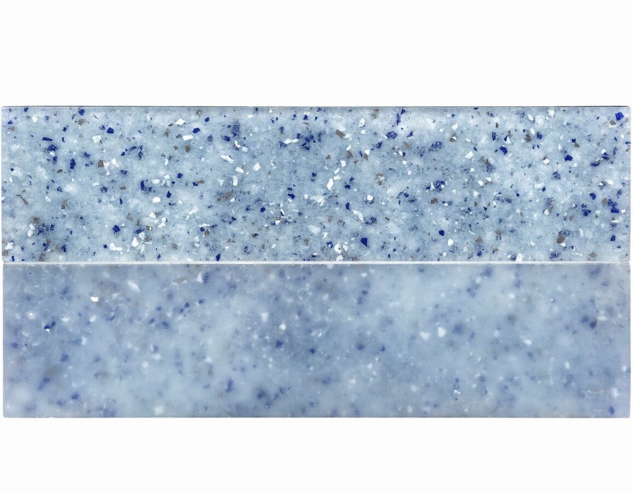 CeramicaEtc Liquid Moonfalls Frosted / Clear Glass Tile | Lowest Price ...