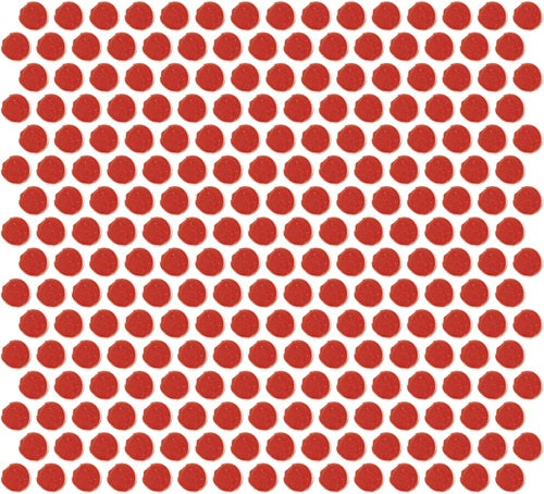 Daltile Color Wheel Mosaic SH17 Currant Glossy Ceramic Mosaic — Stone ...