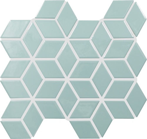 Daltile Color Wheel Retrospace 0148 Spa Glossy Ceramic Mosaic — Stone ...