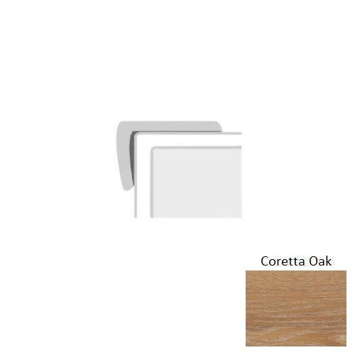COREtec Plus Premium 9 Inch 02908 Coretta Oak Vinyl Stair Nose — Stone ...