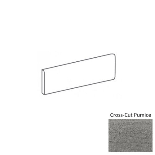 Milestone Ecostone Cross-Cut Pumice Matte Porcelain Bullnose — Stone ...