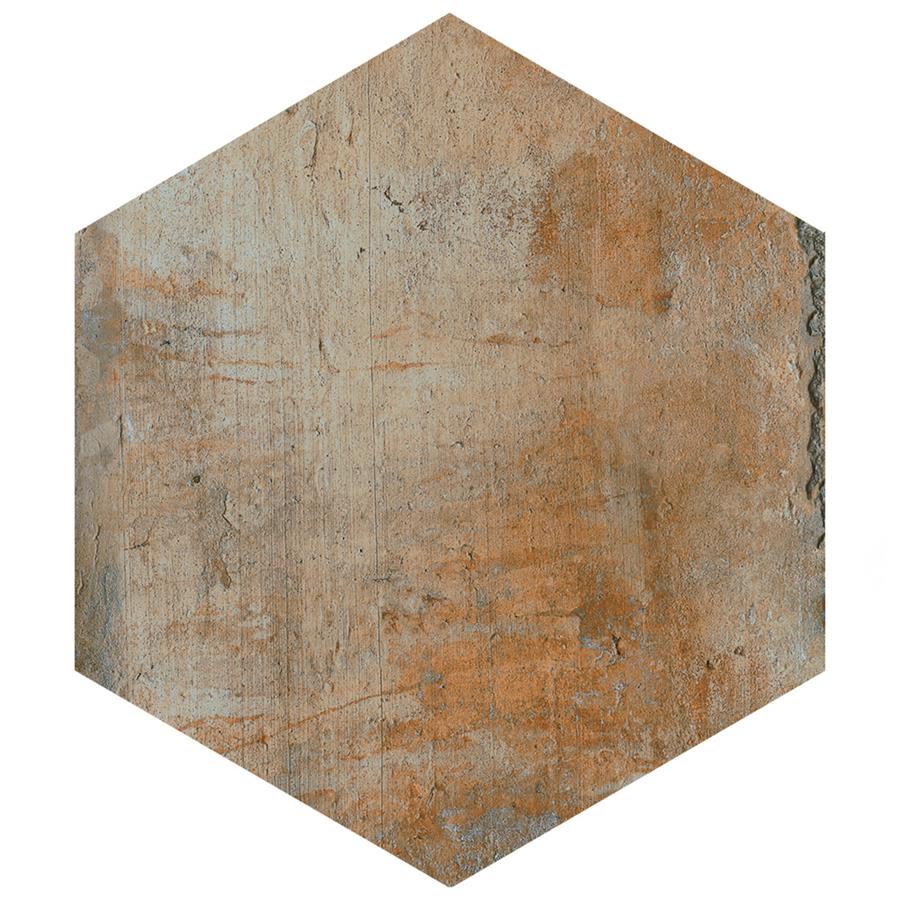 Somer Tile Terre Hex Rosso Matte Porcelain Tile | Lowest Price — Stone ...