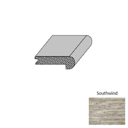 Johnson Hardwood Farmhouse Manor Southwind Embossed Flush Stair Nose ...