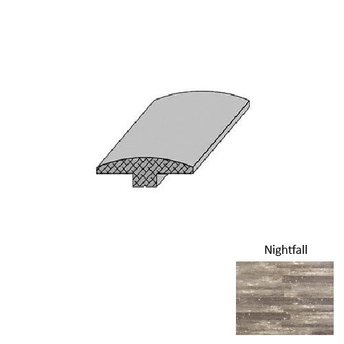 Johnson Hardwood Farmhouse Manor Nightfall Embossed T Molding — Stone & Tile Shoppe, Inc.