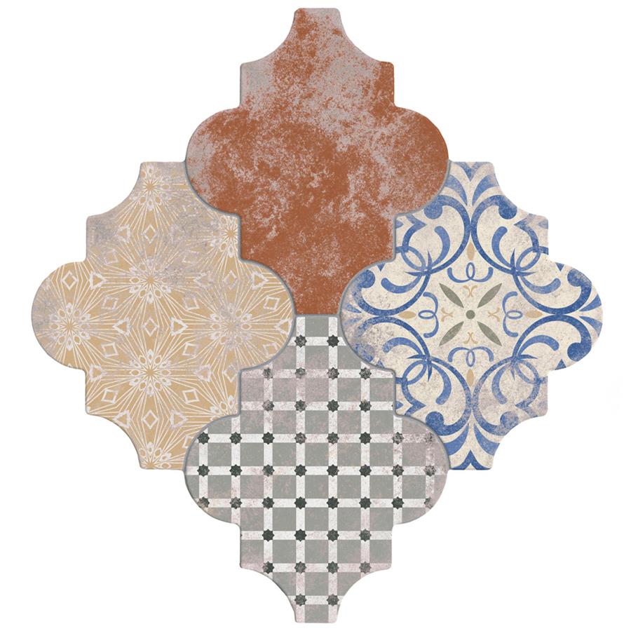 Somer Tile Riga Patchwork Matte Ceramic Tile | Lowest Price — Stone ...