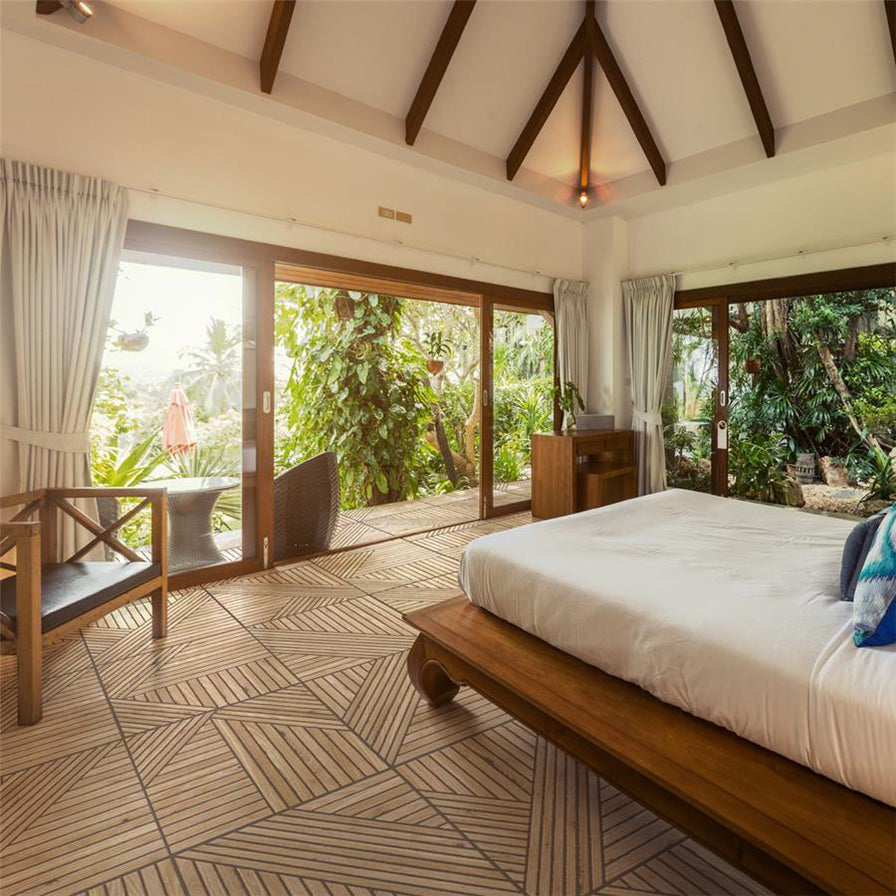 Somer Tile Tangram Wood Oak Matte Porcelain Tile | Lowest Price — Stone & Tile Shoppe, Inc.