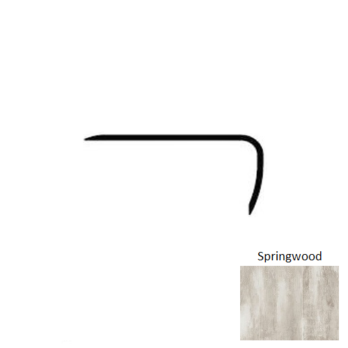 Inhaus Lamdura Inspirations Springwood Embossed Stair Nose — Stone ...
