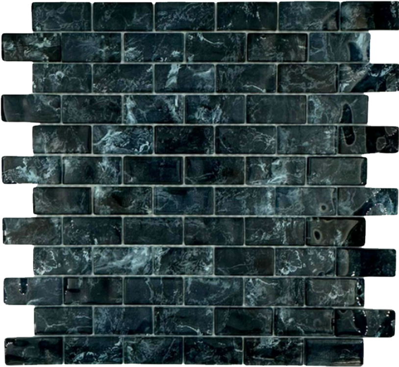 Keystone Tile Midnight Onyx Polished Glass Mosaic | Lowest Price ...