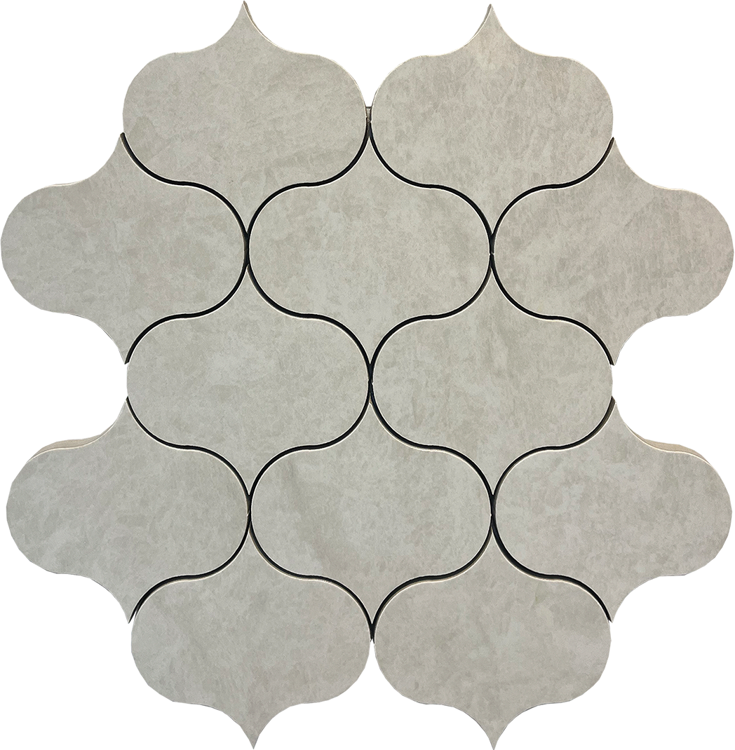 Keystone Tile Taj Mahal Ivory Polished Porcelain Mosaic | Lowest Price ...