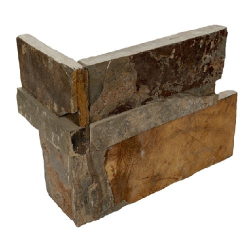 MSI California Gold Slate Split Face Ledgestone Corner | Lowest Price ...