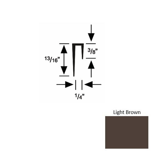 Roppe Solid 147 Light Brown Rubber Cove Cap Square | Lowest Price ...