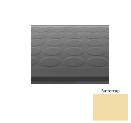 Roppe Solid 693 Buttercup Textured Rubber Stair Tread | Lowest Price ...