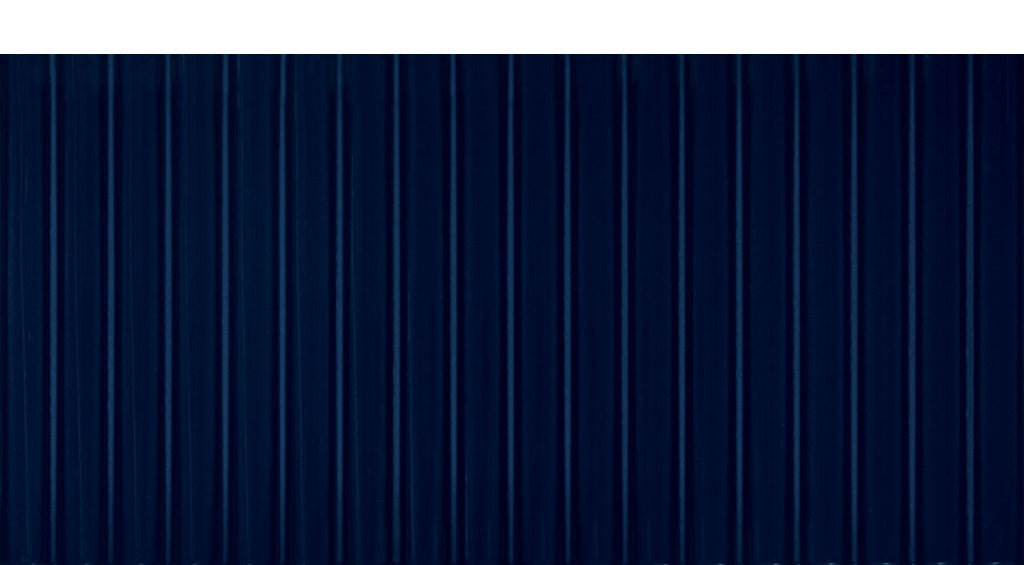 Daltile Luminique K189 Navy Fluted Glossy Ceramic Tile | Lowest Price — Stone & Tile Shoppe, Inc.