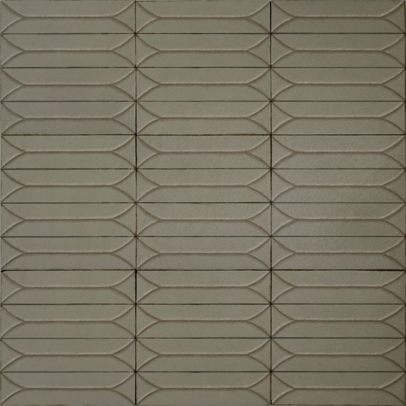 Marazzi Terramater TM22 Moss Wave Crest Glossy Porcelain Tile — Stone ...