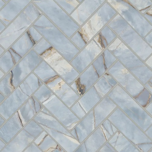 Bedrosians Magnifica Era Luxury DER Deep River Satin Porcelain Mosaic ...